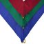 Royal Blue Ceremonial Mitred Neck Ribbon Collarette